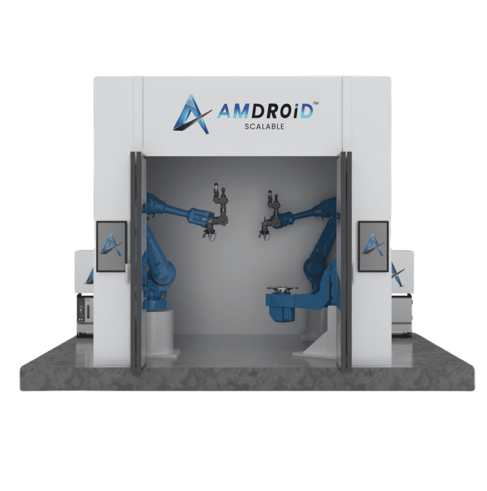 AMDroid Scalable | Metal 3D Printer | Laser-Wire DED System