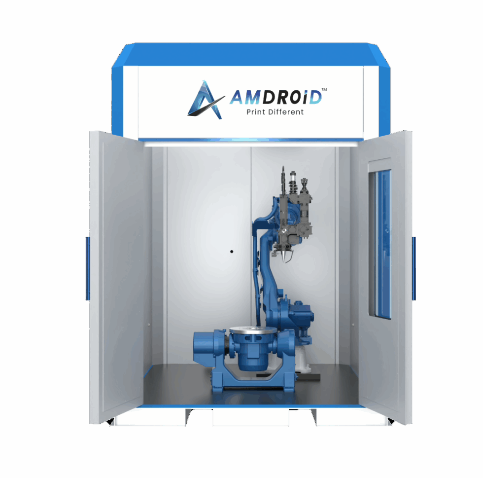 AMDroid | Metal 3D Printer | High-Power Laser-Wire DED System