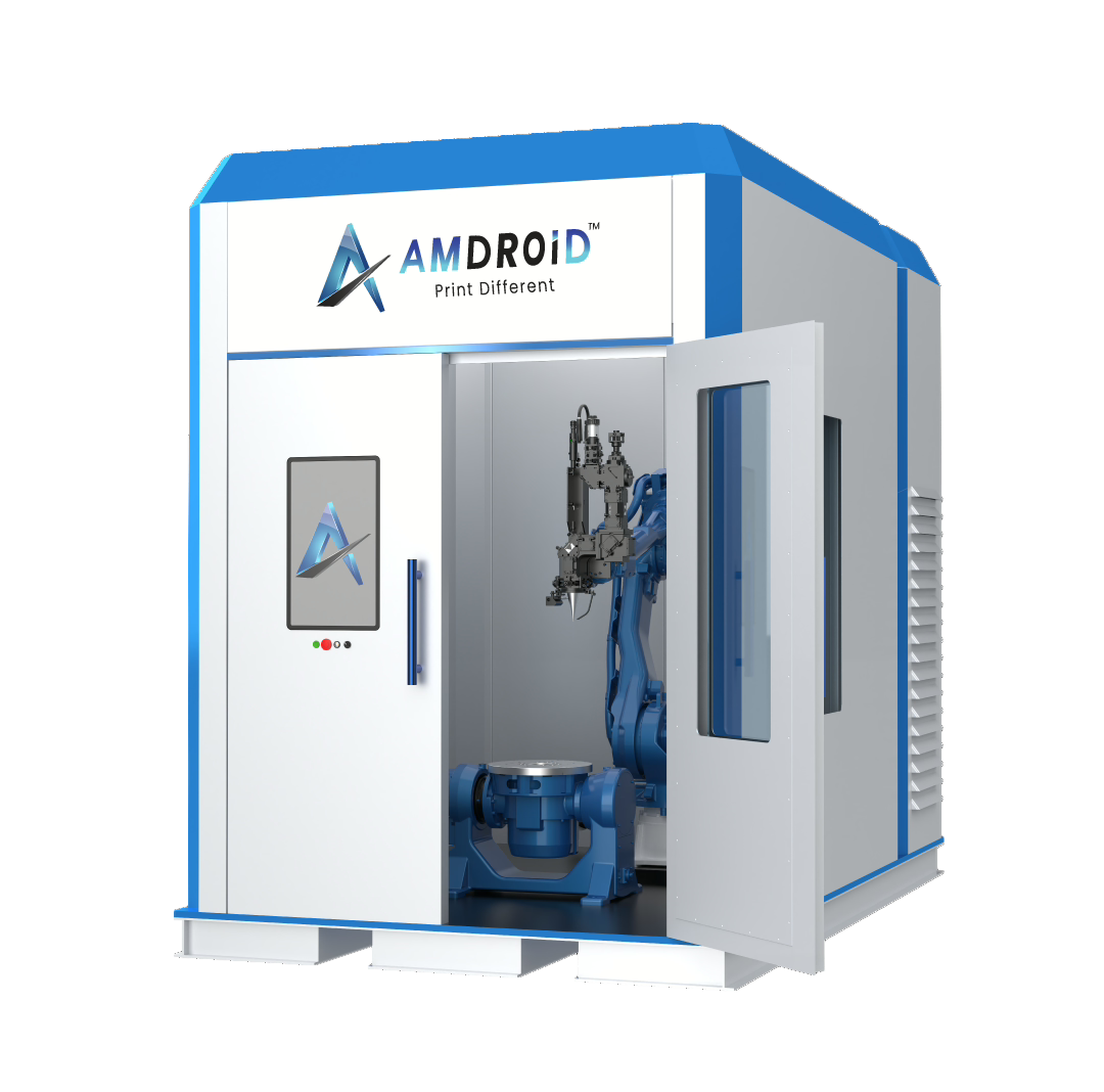AMDroid | Metal 3D Printer | High-Power Laser-Wire DED System